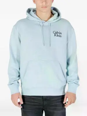 Calvin Klein Logo-print Drawstring Hoodie