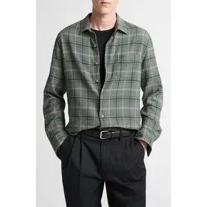 Vince Catskill Plaid Button-up Shirt