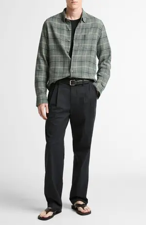 Vince Catskill Plaid Button-up Shirt