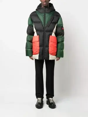 Dsquared2 Colour-block Panelled Padded Jacket
