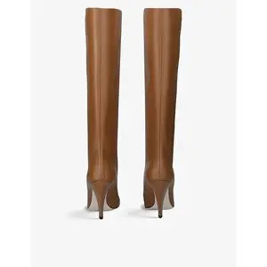 Fendi Logo-embossed Knee-high Boots