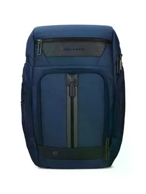 PIQUADRO Panelled Backpack Blue