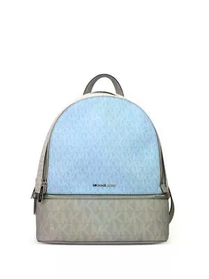 Michael Kors Monogram Panelled Backpack