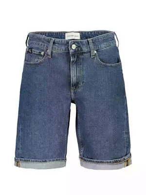 Calvin Klein Rolled-hem Denim Shorts