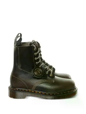 Dr. Martens 1460 Leather Boots - Grey