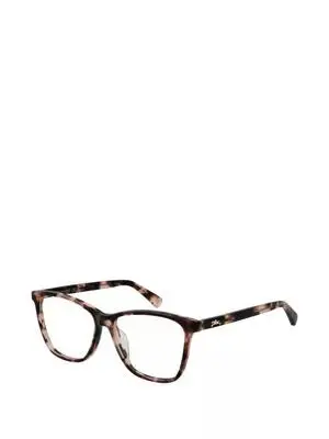 Longchamp Tortoiseshell Square Frame Glasses