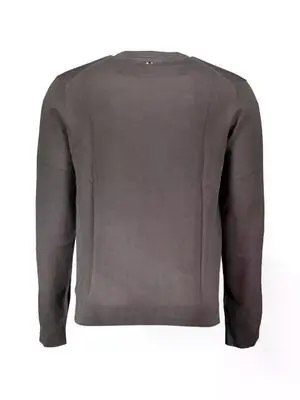 NAPAPIJRI Logo-patch Cotton Sweater - Grey