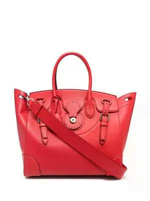 Ralph Lauren Buckle-fastening Panelled Tote Bag