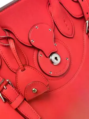 Ralph Lauren Buckle-fastening Panelled Tote Bag