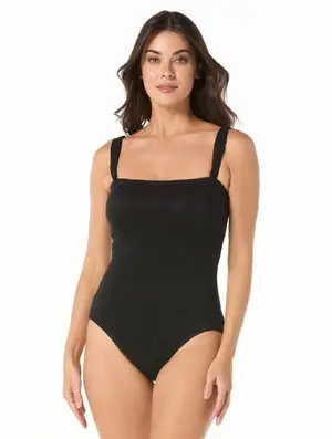 COCO CONTOURS Galena Lace One-piece Swimsuit - Black