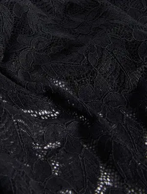 COCO CONTOURS Galena Lace One-piece Swimsuit - Black