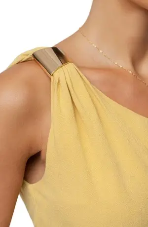 JLUXLABEL Palmera One-shoulder Top