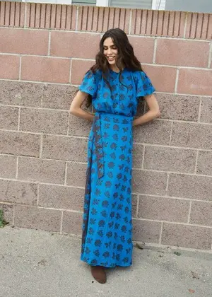 Ace & Jig Reversible Maxi Wrap Skirt