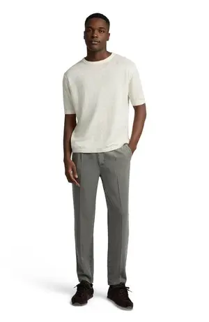 Onia Linen Knit T-shirt - Egret