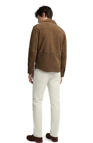 Onia Suede Work Overshirt