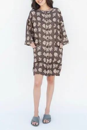 Ace & Jig Nova Reversible Shift Dress - Botanical