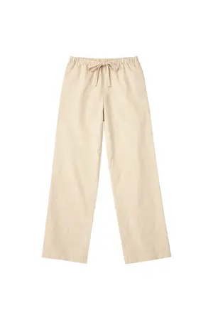 VIR VITA Siena Organic Cotton Poplin Pant - Dune