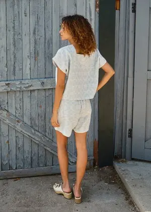 Ace & Jig Prudence Reversible Square Neck Top - Calm