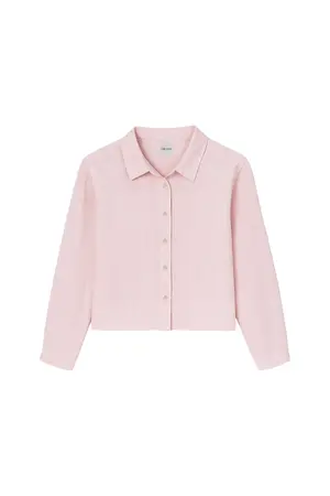 VIR VITA Paloma Linen Shirt - Blossom