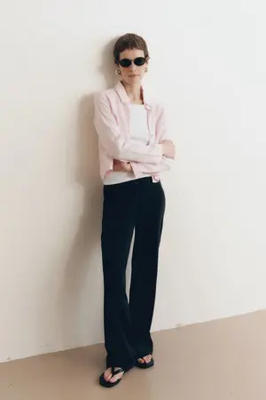 VIR VITA Paloma Linen Shirt - Blossom
