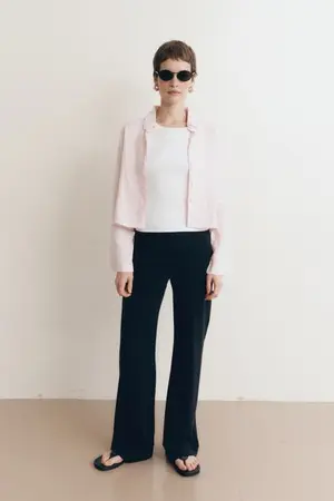 VIR VITA Paloma Linen Shirt - Blossom