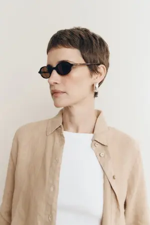 VIR VITA Paloma Linen Shirt - Toffee