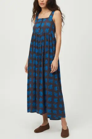 Ace & Jig Gabby Button-up Ankle Length Dress - Java