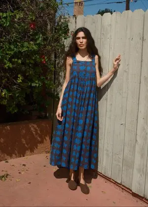 Ace & Jig Gabby Button-up Ankle Length Dress - Java