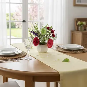 TRANSPAC Season's Designs Artificial Flower Arrangement In Decorative Pot