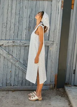 Ace & Jig Beth Reversible V-neck Shift Dress - Calm
