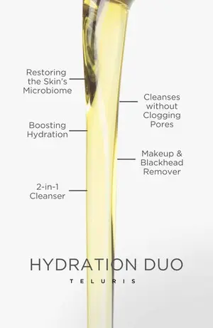 TELURIS Hydration Duo Cleansing Oil