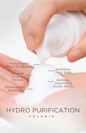TELURIS Hydro Purification Foam Cleanser
