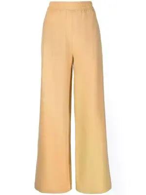 Rodebjer Wide-leg Jogger Trousers In Sand Beige