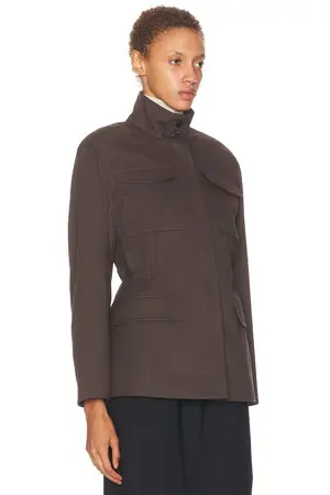 THE ROW Floriane Jacket - Chestnut