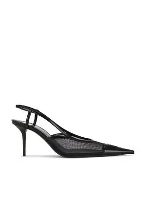Saint Laurent Renee Slingback Pumps - Nero