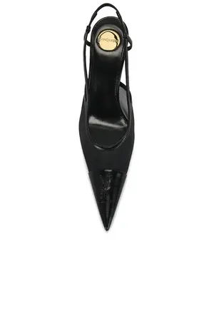 Saint Laurent Renee Slingback Pumps - Nero