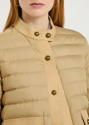 Moncler Padded Shell Jacket - Beige