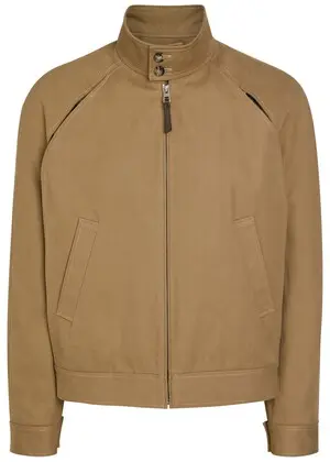 Loewe Layered Wool And Cotton-twill Jacket