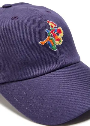 DRAKE'S Embroidered Cotton-twill Cap