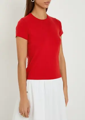 Vince Shrunken 90s Cotton And Modal-blend T-shirt