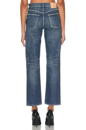 Moussy Vintage Hadley Straight Low Rise Jeans