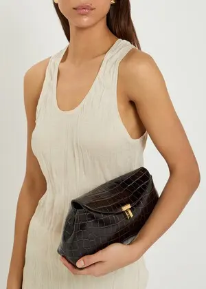 TOTEME Crinkled Fine-knit Tank Top