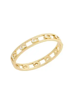 COACH Logo Bangle