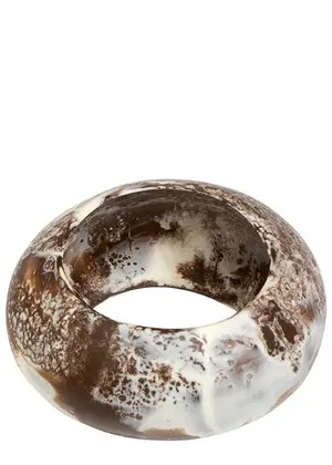 Dinosaur Designs Boulder Bangle - Brown