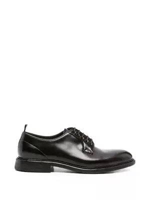 Green George Lace Up Derbys