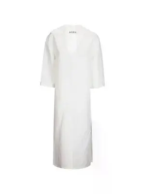 RÓHE V-neck Midi Dress