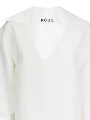RÓHE V-neck Midi Dress