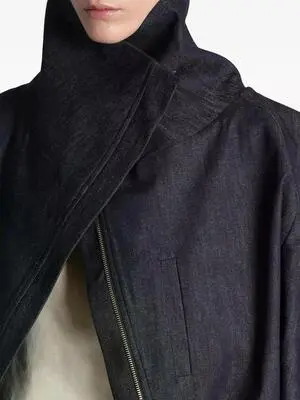 BATAKOVIC Funnel-neck Denim Jacket