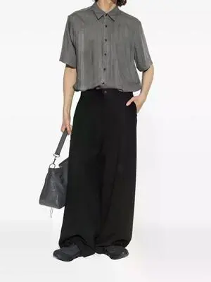 Rag & Bone Vertical-stripe Short-sleeve Shirt