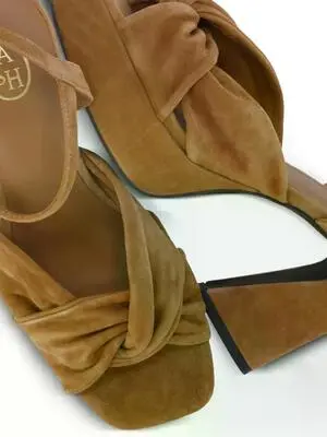 Ash Knotted Platform Sandals - Neutrals